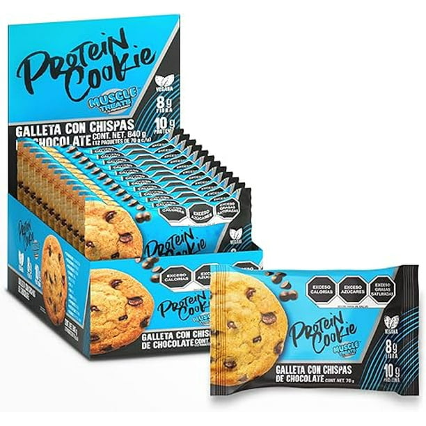Galleta de Proteína Vegana Snack Saludable Vegan Forzagen Protein ...