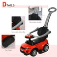 Aosom 2 In 1 Push Cars for Toddlers Kid Ride On Push Car Stroller ...