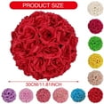Flower Balls Rose for Centerpieces Wedding, Fake Rose Flowers ...