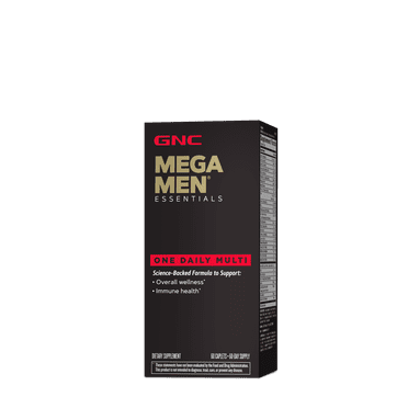 GNC Mega Men One Daily Multivitamin - Energy & Metabolism Support for ...
