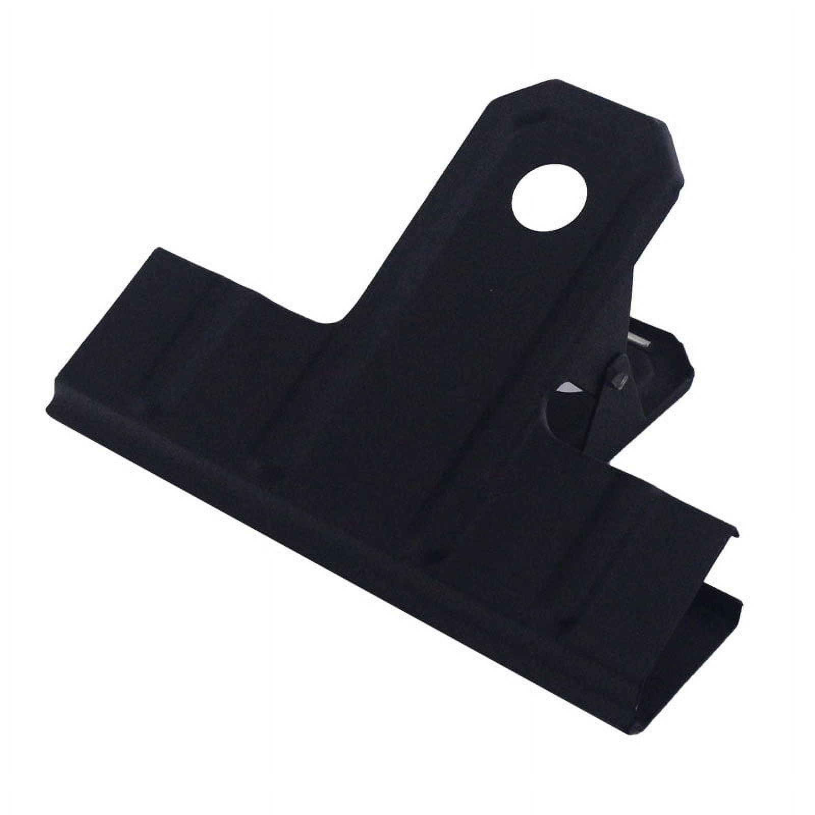 3 clips de toro grandes negros, clips para carpetas, clips gigantes ...