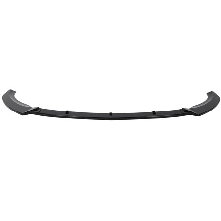 Front Bumper Lip Spoiler ABS 3 Parts Racing Look Front Lip Body Kit for ...