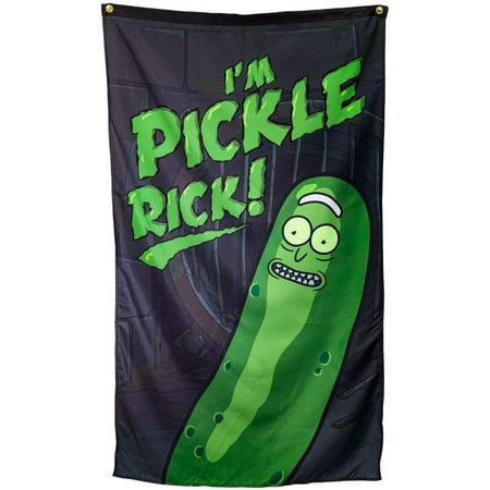 Rick and Morty Wall Banner (30" by 50") (Pickle Rick) | Walmart Canada