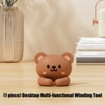 AOOOWER Cute SelfAdhesive PVC Cord Management Organizers for Desktop ...