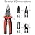 5 in 1 Interchangeable Plier Set, Multifunctional Wire Stripper ...