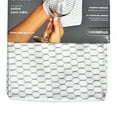 Casa Bella Microfiber Glass Cleaning Cloths, Honeycomb Texture, Black ...