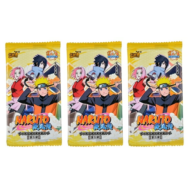 KAYOU véritable 3 sacs/ensemble Naruto carte Original Anime chapitre de ...