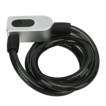 Fingerprint Bike Lock, 0.5S Unlocking Rustproof Rechargeable Anti Theft ...