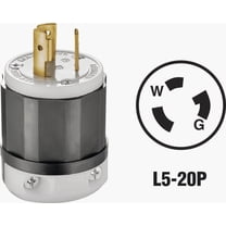 Leviton 036 Cord & Plug in White — UL Listed for US Residential ...