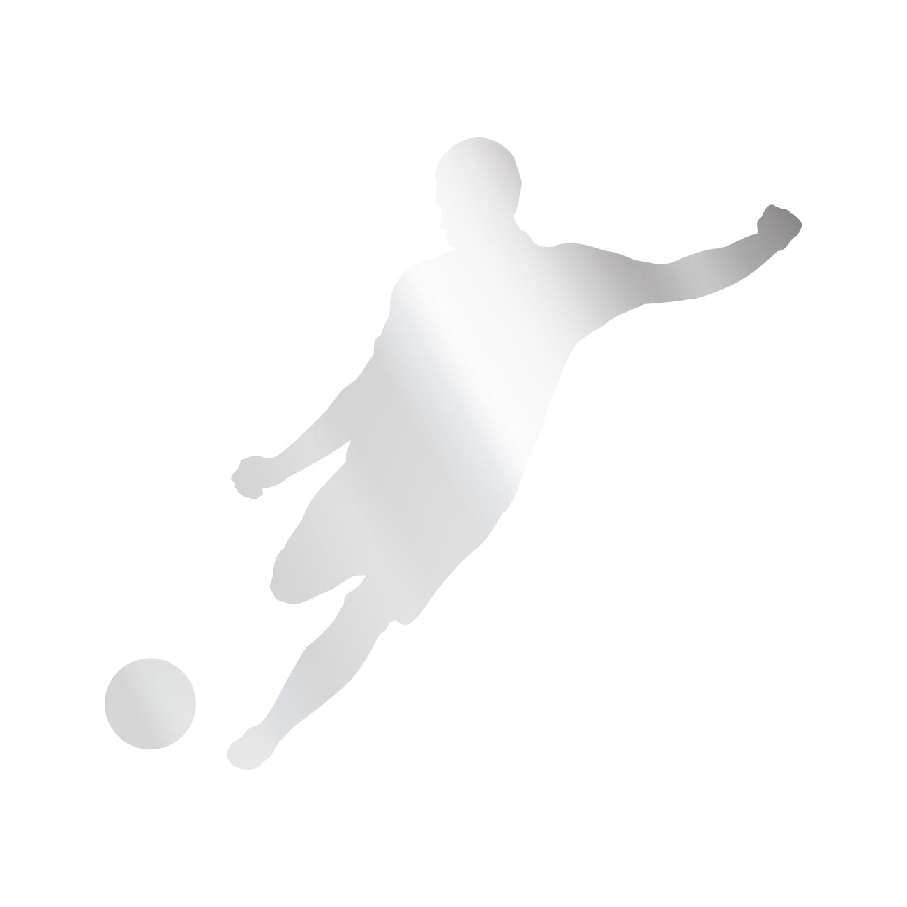 Mens Soccer Sticker Decal Die Cut - Self Adhesive Vinyl - Weatherproof ...