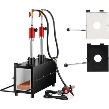 MMasters Portable Propane Forge, 3-Burner 2600°F Blacksmithing Forge ...