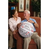S&S Worldwide Toss 'n Talk-About Family History Ball. Beach Ball Style ...