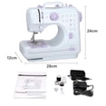 12 Stitch Multi-Function Household Sewing Machine,Portable Electric ...