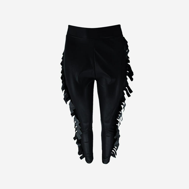 AWXNJUX Leather Pants Women's Tight Elastic Pu Leather AWXNJUX Leather Pants Women's Tight Elastic Pu Leather