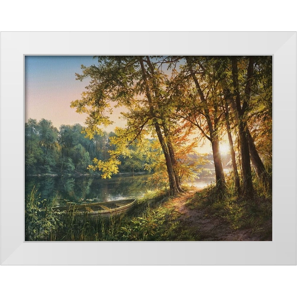 Yushkevich, Viktor 14x12 White Modern Wood Framed Museum Art Print ...