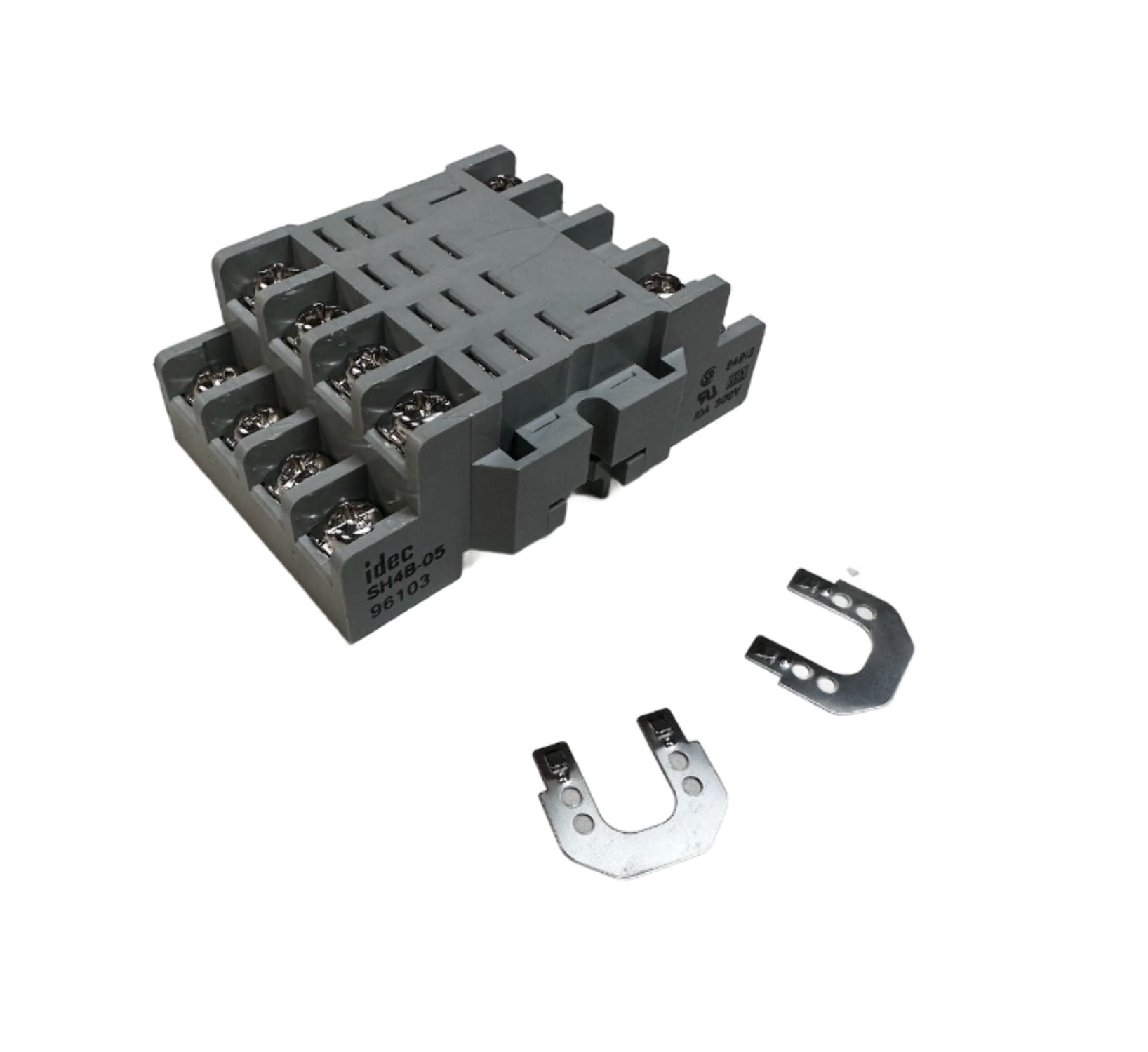 SH4B-05 Relay Socket DIN Rail Grey - Walmart.com