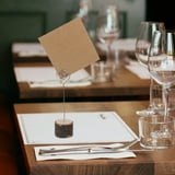 10 Sets of Decorative Paper Card Clip Holder Novelty Mini Stump Shaped ...