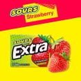 Extra Sours Strawberry Sugar Free Chewing Gum - 15 Stick Pack - Walmart.com