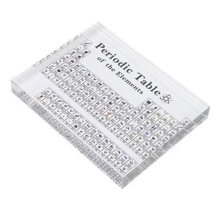 Periodic Table With Elements, Safe Odorless Teaching Display Black ...