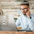 AI Smart Glasses with Bluetooth, Blue-Light Blocking & Built-in ...