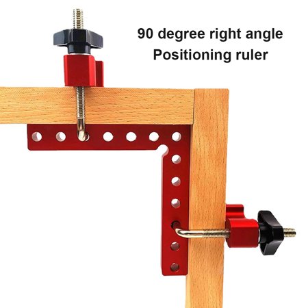 90 Degree Right Angle Ruler DIY Aluminum DIY Right Angles Alloy Fixing ...
