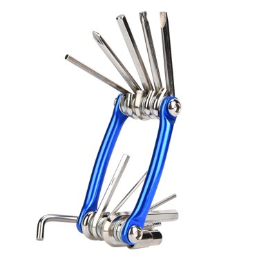 Mini Folding Bicycle Multi Tool With 16 Functions Bike Mechanic Cycling ...