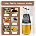 2X Oil Dispenser with Dosing Pump and Measuring Cup 250ML with Cleaning ...
