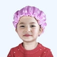 VONTER Kids Satin Bonnet Sleeping Cap for Natural Hair Teens Toddler ...
