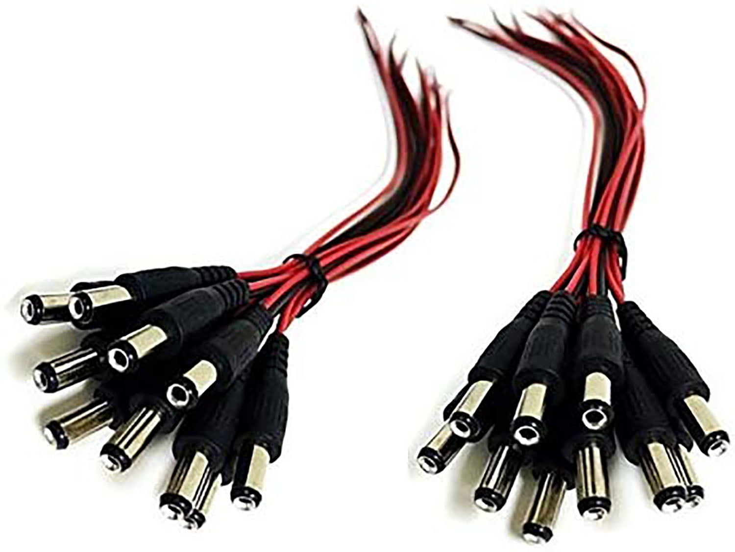 iMBAPrice CCTV Security Camera DC Male Power Plug Pigtail Cable (20 Pack)