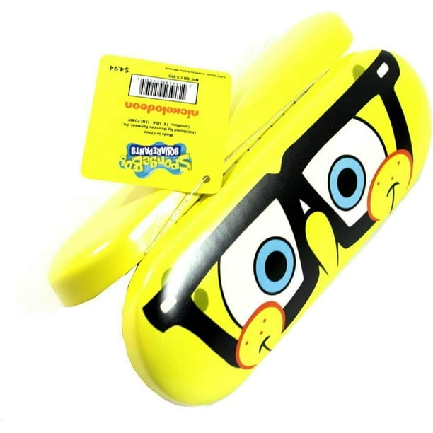 Nickelodeon SpongeBob SquarePants Eye Sun Glasses Hard Case Yellow ...