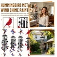 Large Deep Tone Memorial Wind Chimes for Outside Sympathy Gift Cardinal ...