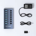 ACASIS 7 Ports USB 3.2 Hub with 10Gbps Data Speed, Aluminum Housing ...