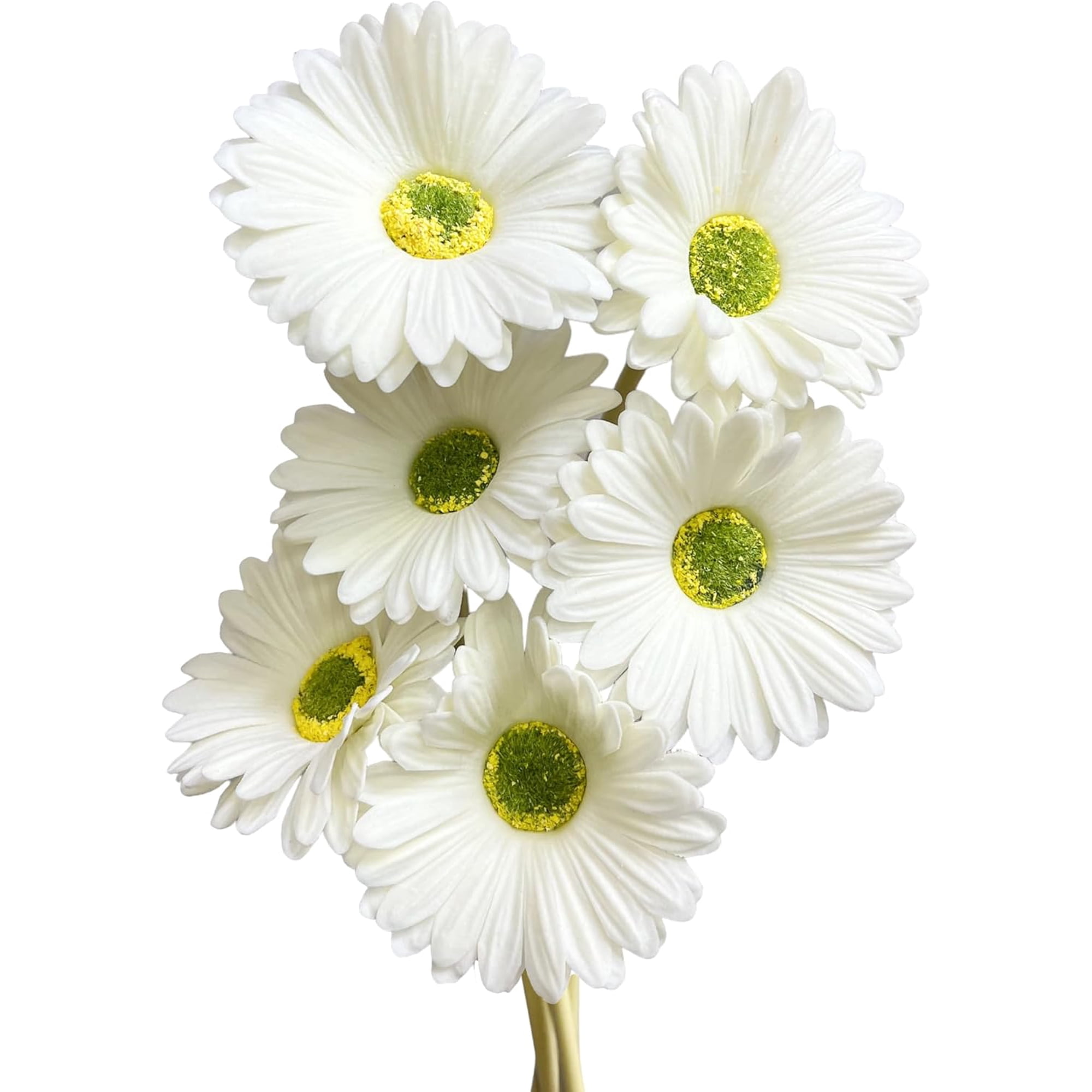 Click here for Generic Artificial Gerbera Daisy Stems 6 Pcs 15 In... prices