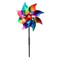 22 Inches Orange Pinwheels Windmill Wind Spinners Outdoor for Yard ...