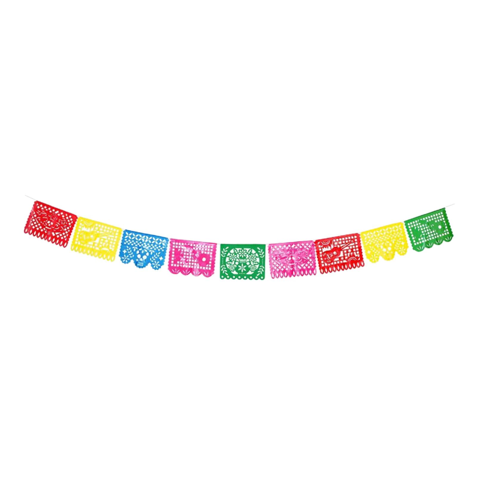 Papel Picado Banner Clipart For Digital Cards