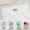 Custom Printed Return Address Labels - 250 Personalized White Stickers ...