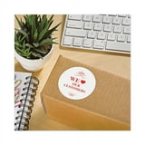 Permanent Laser Print-To-The-Edge Id Labels W/surefeed, 2 1/2"dia ...
