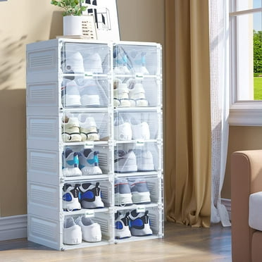 Systembuild Evolution Multi Shoe Storage Cabinet, Graphite - Walmart.com