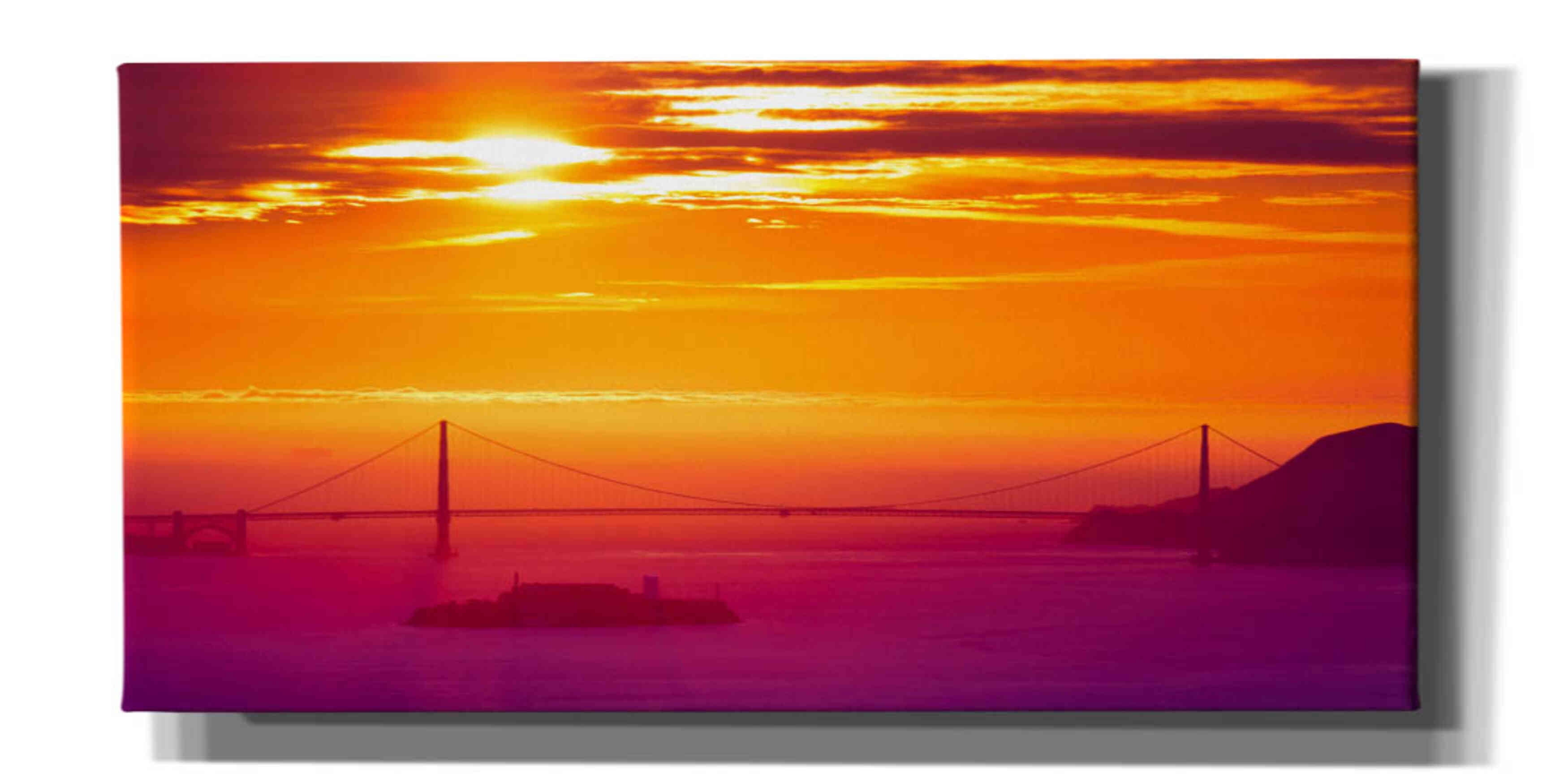 Epic Graffiti 'The Sun Gate' by Greg Linhares, Canvas Wall Art, 40"x20 ...