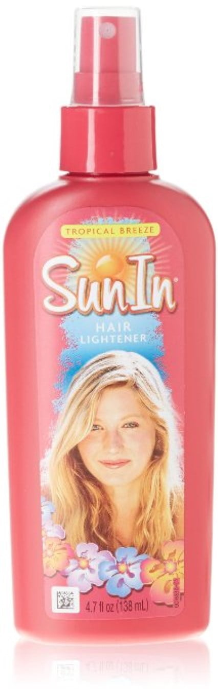 Sun-In Hair Lightener Spray, Tropical Breeze 4.70 oz (Pack of 6 ...