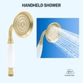 XUERUI-ENGA Vintage Hand-held Shower Rain Sprayer Telephone Shaped ...