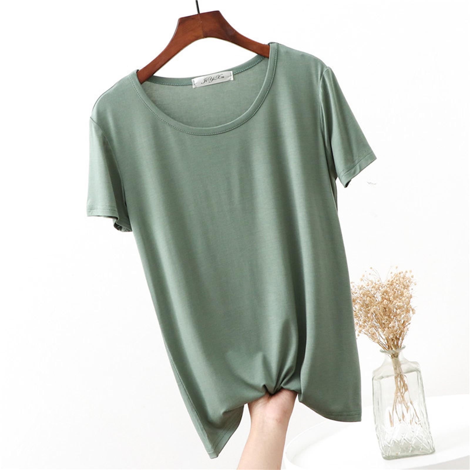 Click here for Aidice Tees Shirts For Women Crewneck Short Sleeve... prices