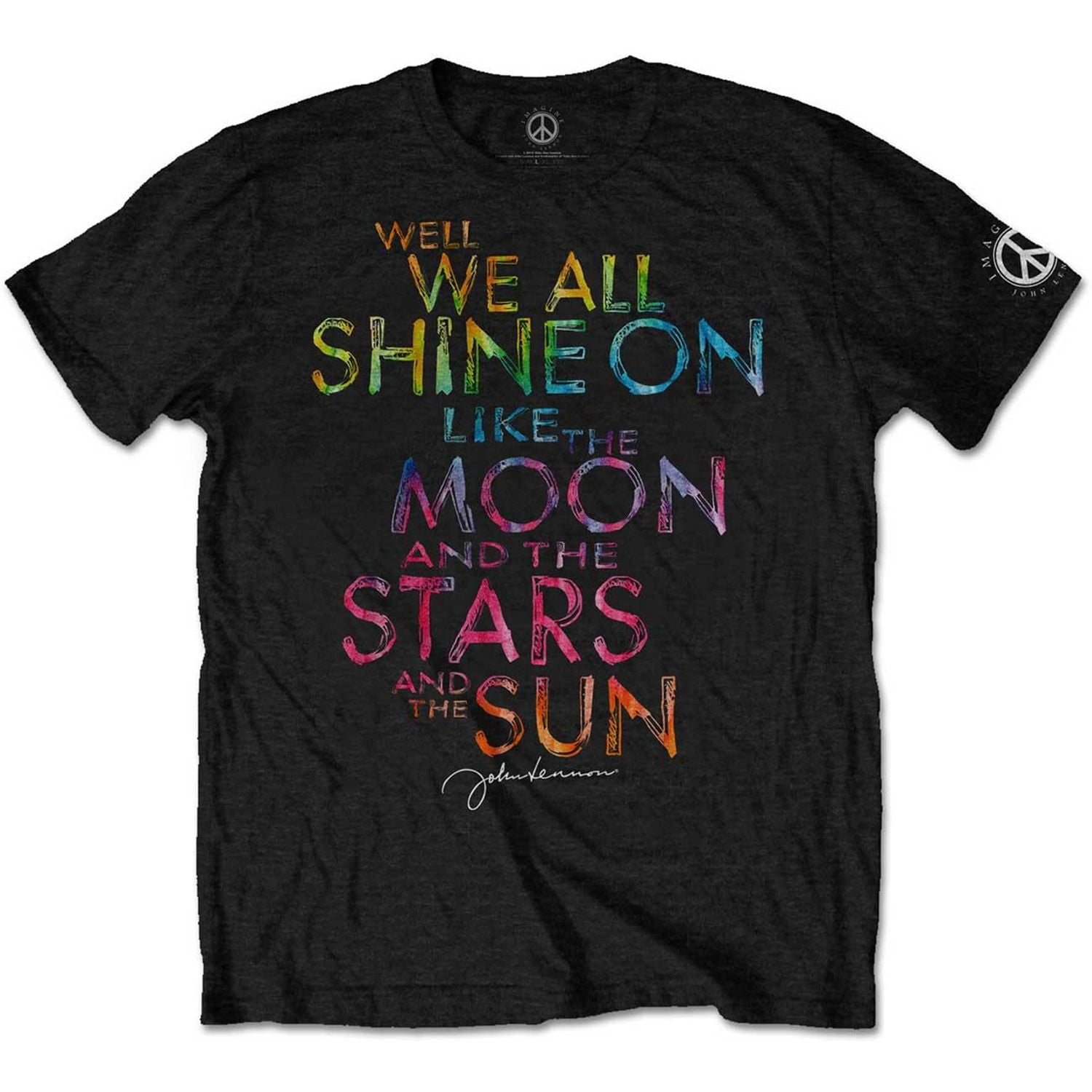 Click here for John Lennon Adult Shine On T-Shirt L prices