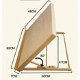 Large Smoothly Adjustable (5 - Position ) Slant Drafting and Sketching ...