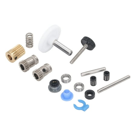 Double Gear Extruder Parts, Extruder Assembly Kit 16 Pieces Wear ...