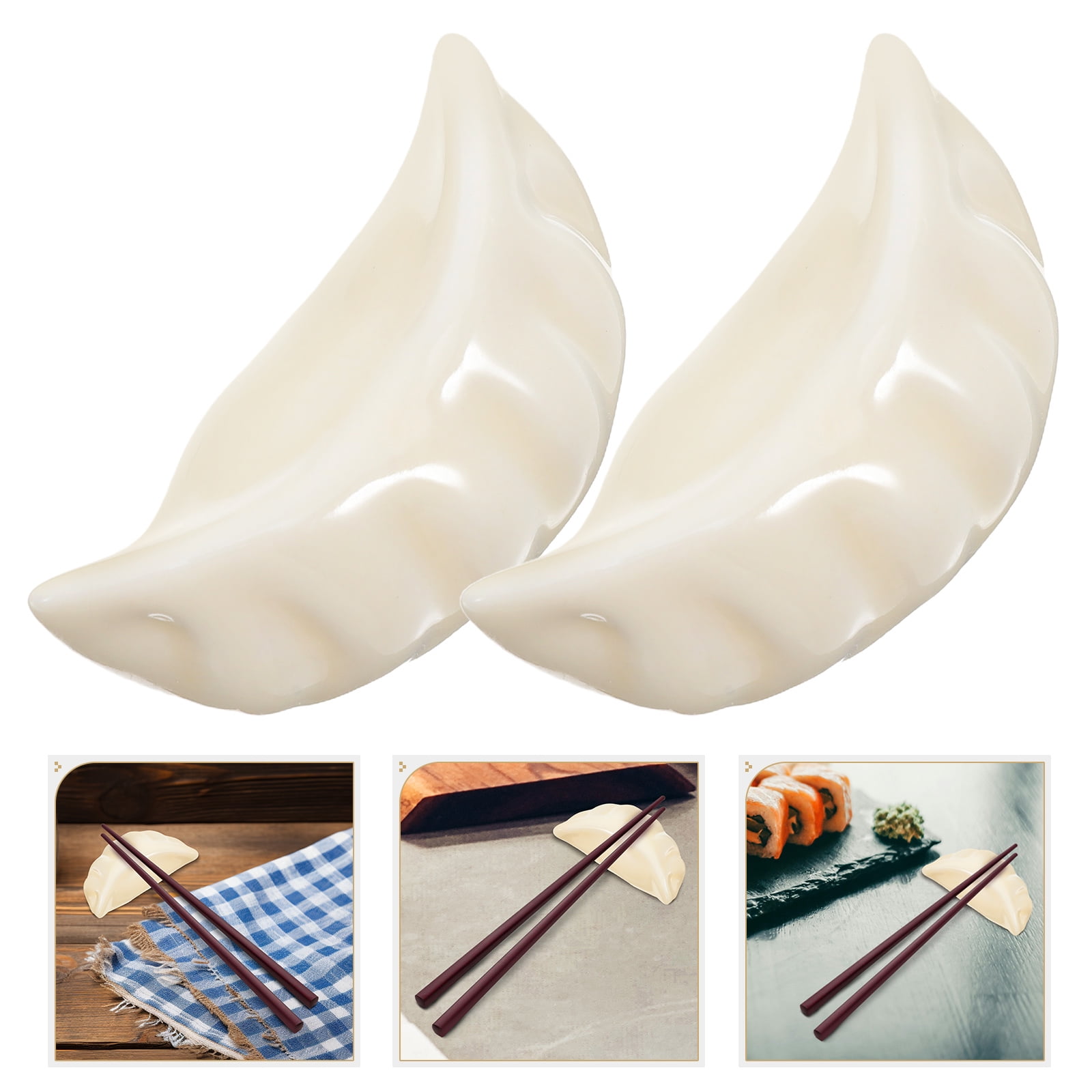 Click here for Hydreachca 4pcs Elegant Ceramic Chopstick Rests Cr... prices