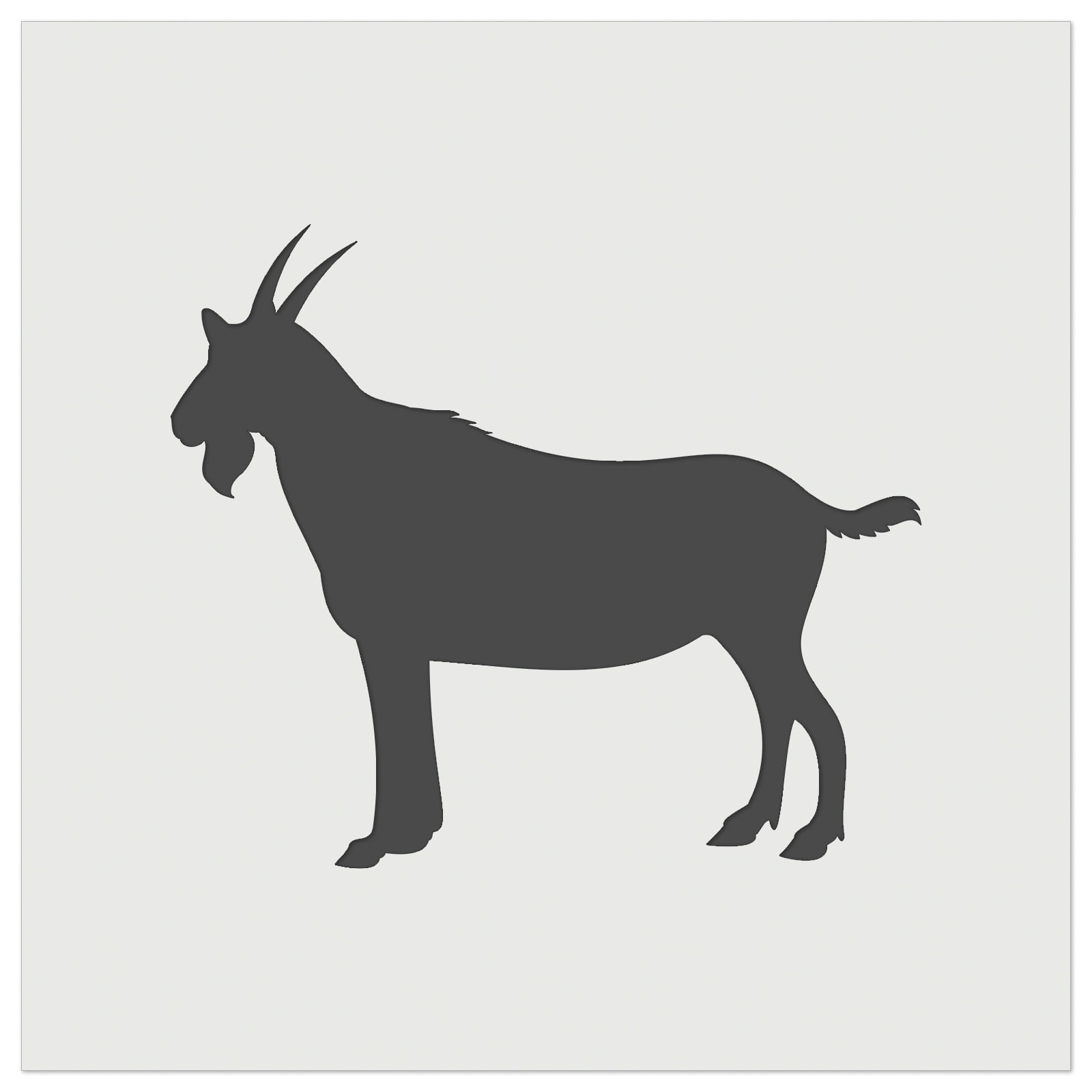 Goat Solid DIY Cookie Wall Craft Stencil - 4.5 Inch - Walmart.com