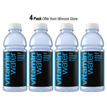 (3 Pack) vitaminwater Elevate Blue Raspberry Limeade Flavored Water ...