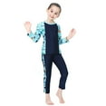 Aihuaihua Girls Swimsuit Full Coverage Long Sleeve Swim Shirt and Pants ...