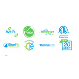 Daizuki 9000 BTU 20 SEER2 Mini Split Air Conditioner Heat Pump Inverter ...